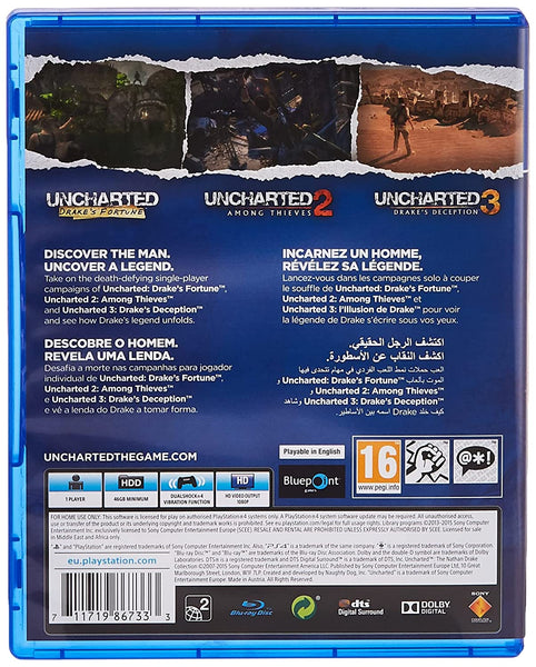Uncharted Collection (PS4) – Console Garage